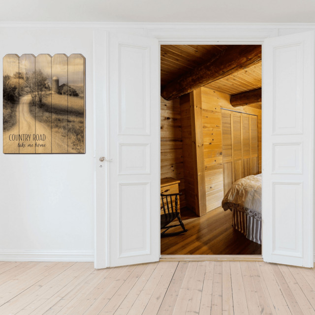 Country Road Take Me Home Unframed Print Wall Art - Farmhouse - Prints ...