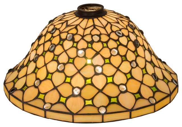 14 Wide Diamond & Jewel Shade - Victorian - Lamp Shades - by Meyda ...