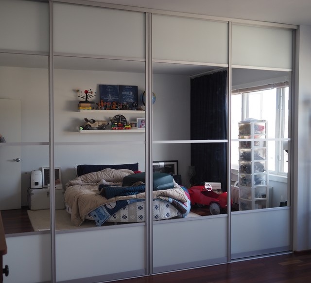 Wall To Wall Closet Build - Modern - New York - by The Closet Builder ...