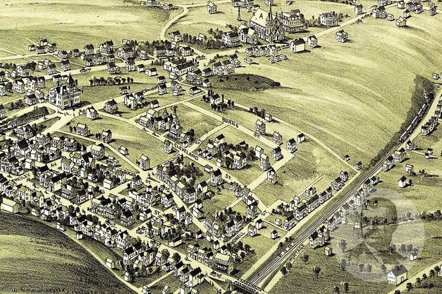 Old Map of Gallitzin Pennsylvania 1901, Vintage Map Art Print, 12"x18 ...