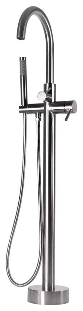 Free Standing Tub Filler - Contemporary - Tub And Shower Faucet Sets ...