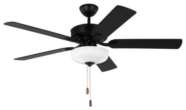 5 Blade Ceiling Fan Light Kit In Traditional Style-17.2 Inches Tall and ...