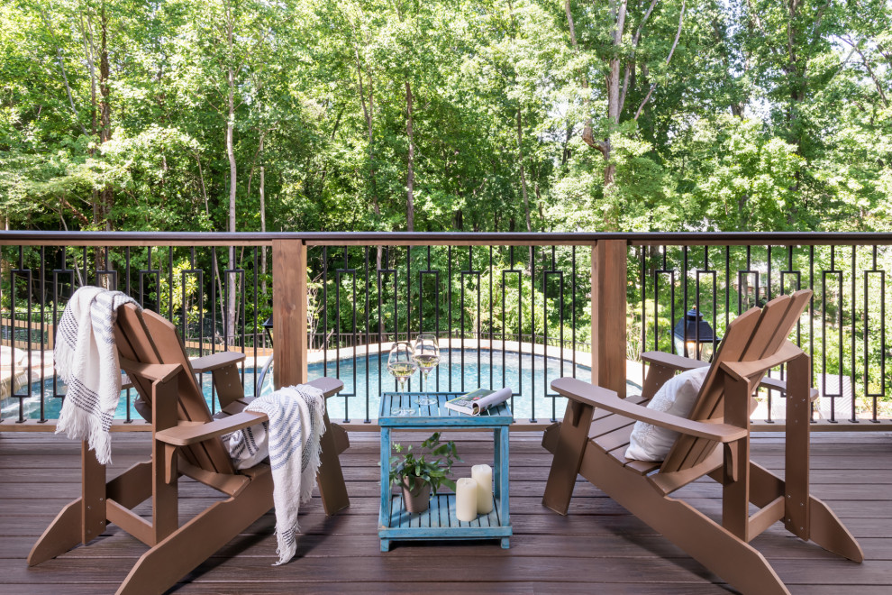 Indoor/Outdoor Living and Kitchen Renovation - Transitional - Pool ...