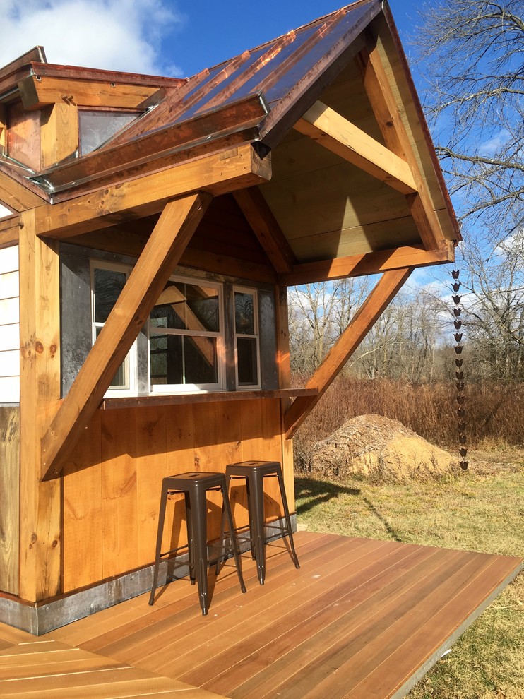Timber Frame Tiny Home- HGTV - Philadelphia - by Davidian Design ...