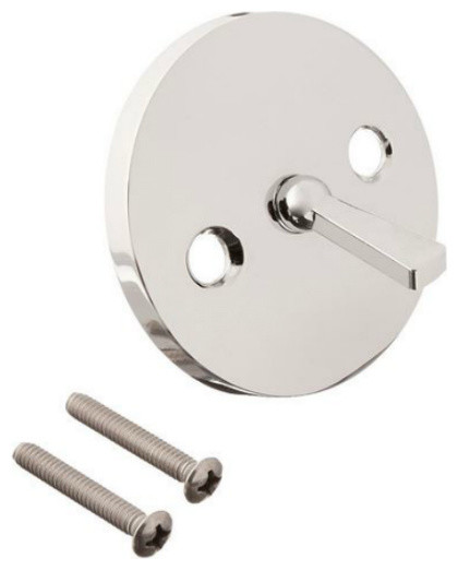 Lasco 03-1409 Price Pfister Bathtub Drain Overflow Face Plate, Chrome ...