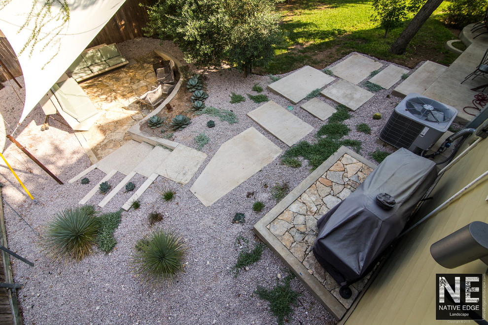 Barton Hills Modern Xeriscape - Modern - Austin - by Native Edge ...