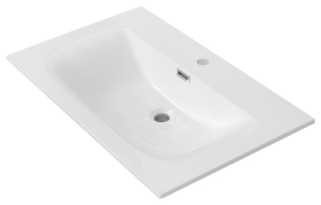32" Solid Surface Resin Streamline K-2112-32 Vanity Top - Contemporary ...