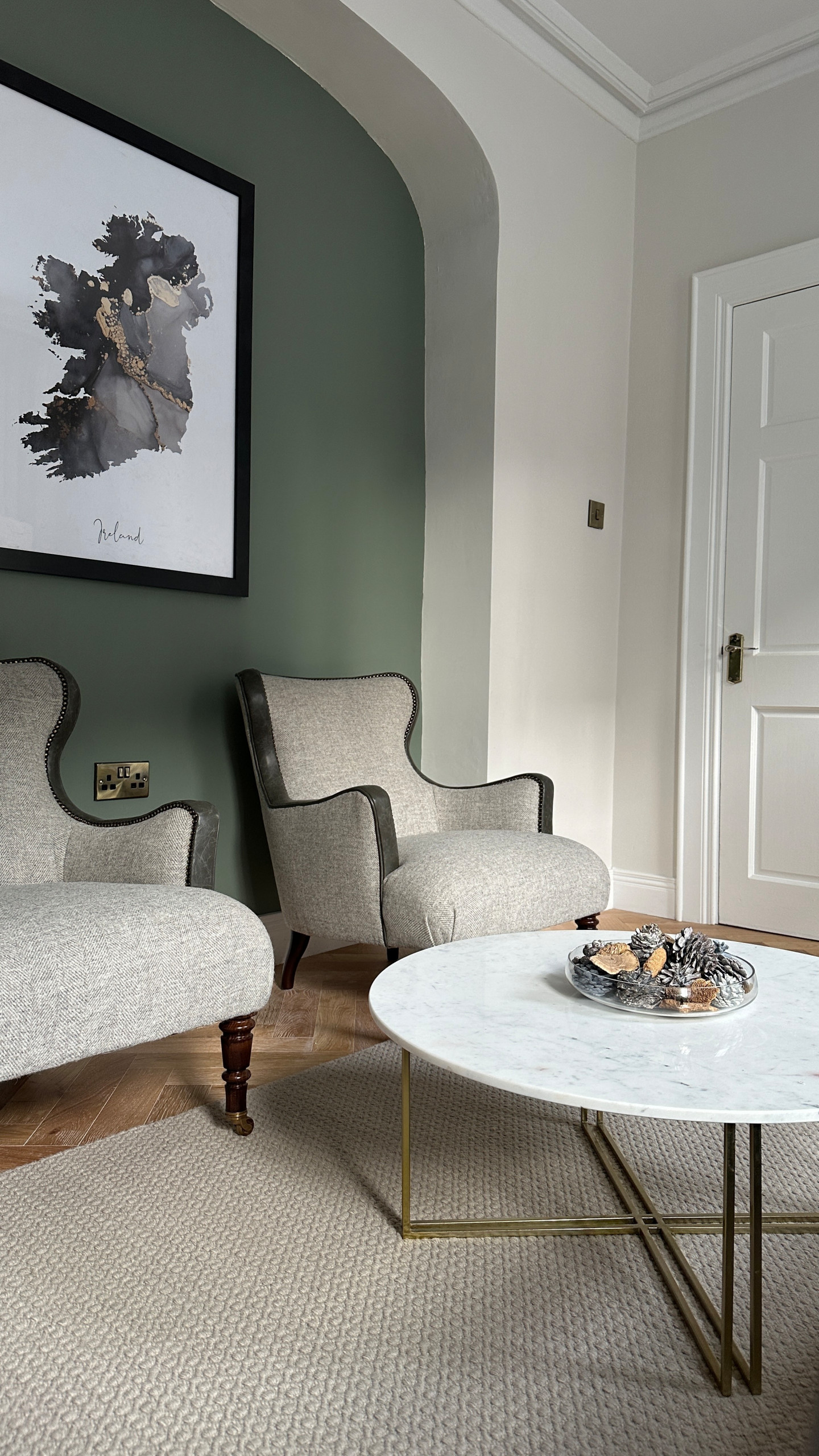 Period terrace living room