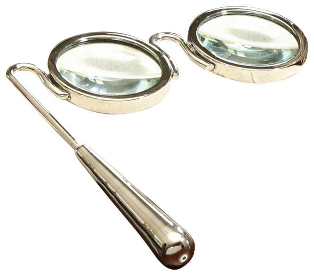 Lorgnette Magnifying Glass - Contemporary - Desk Accessories - by ...