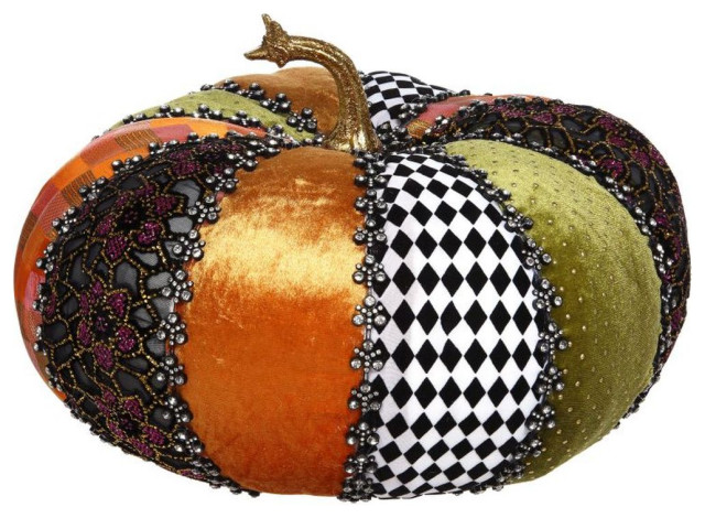 Mark Roberts 2020 Collection Pumpkin 14 x 8" - Farmhouse - Decorative ...