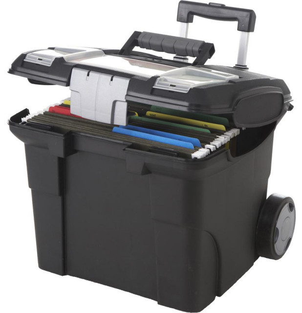 Premium File Cart - Contemporary - Filing Cabinets - by Bison Commerce ...