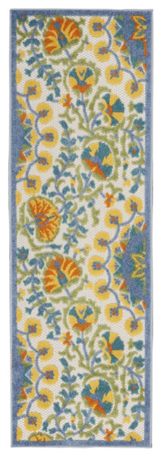 Nourison Aloha Area Rug, 2'x6' - Contemporary - Outdoor Rugs - by Home ...