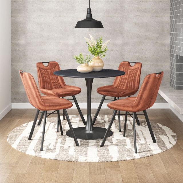 Tyler Dining Chair (Set of 2) Brown - Contemporary - Dining Chairs - by ...