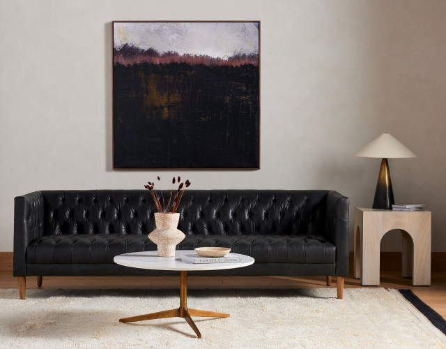 Fausto End Table, Bleached Guanacaste - Transitional - Side Tables And ...