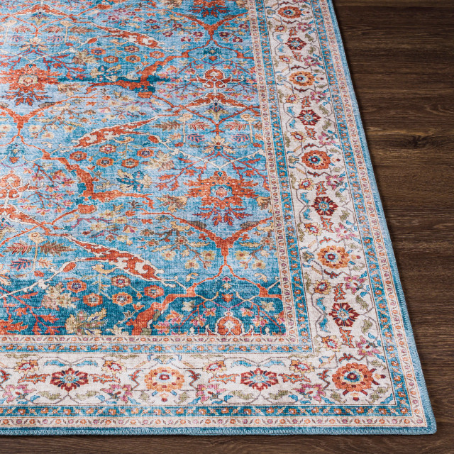 Iris Traditional Area Rug, 9'x12' - Traditional - Area Rugs - by Surya ...