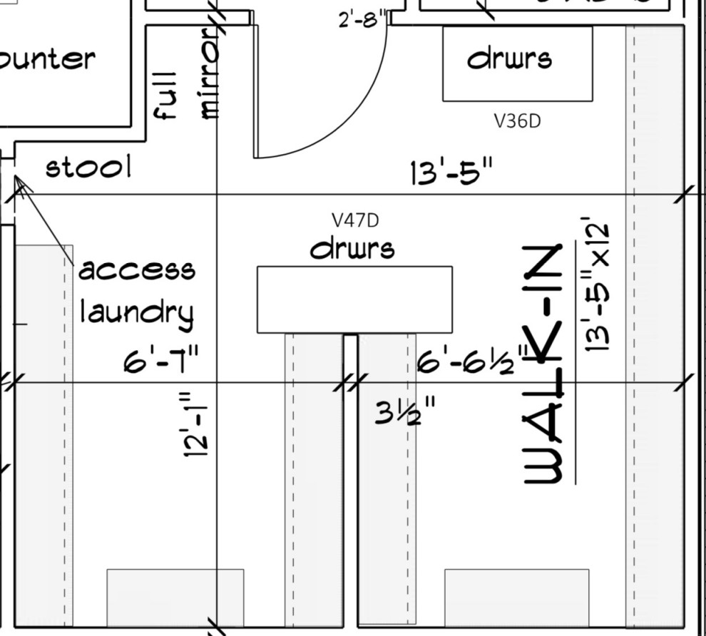 Master Closet Layout Ideas