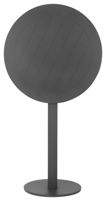 Sunset Round Bar Table, Grey - Transitional - Indoor Pub And Bistro ...