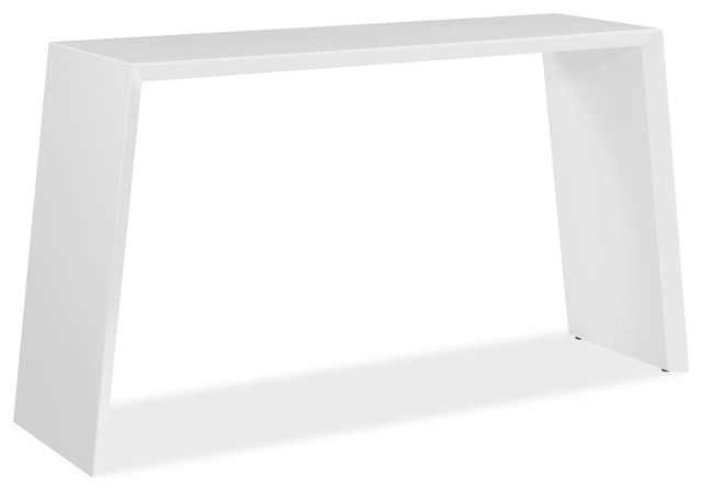 Console High Gloss White Lacquer - Contemporary - Console Tables - by ...
