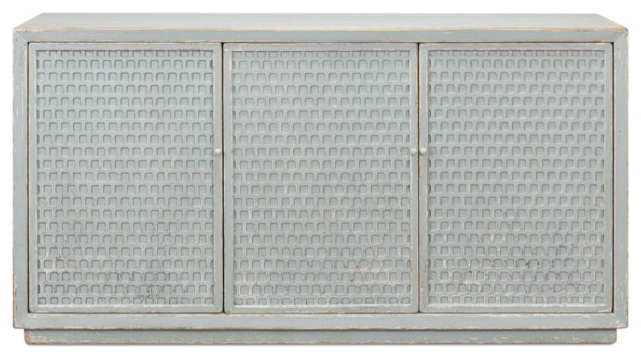 Honeycomb Front Sideboard For Dining Room - Farmhouse - Buffets And ...