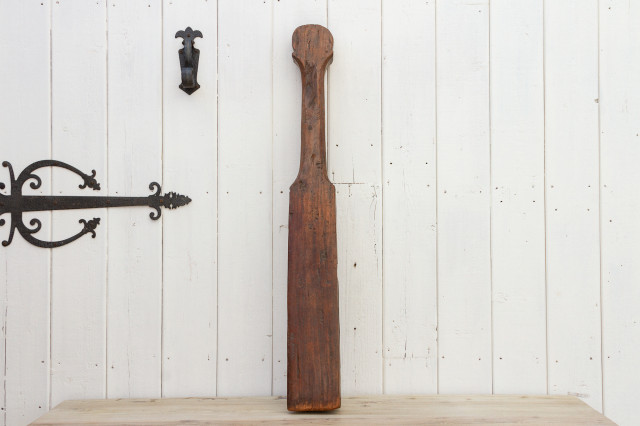 Antique Thailand Loom Paddle Post - Asian - Decorative Objects And ...