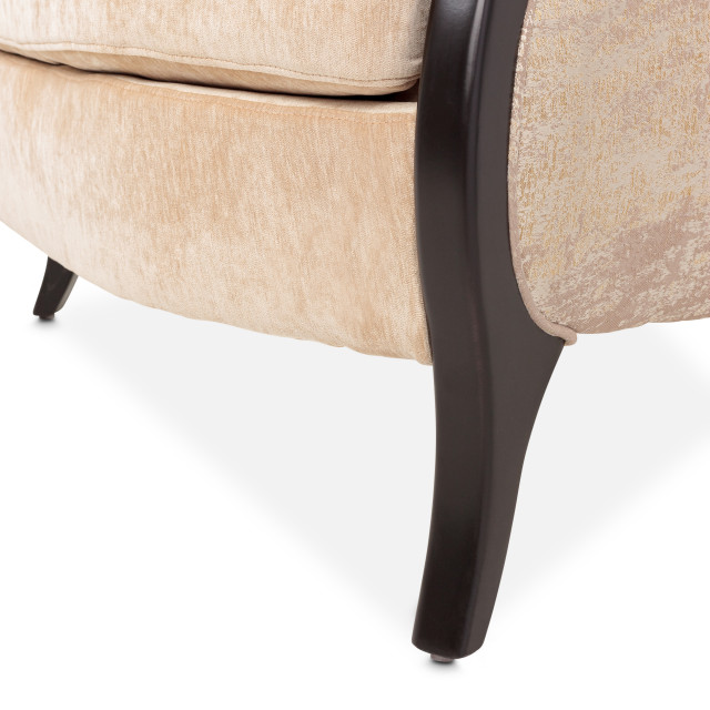 Malibu Crest Accent Chair - Honey/Dark Espresso - Transitional ...