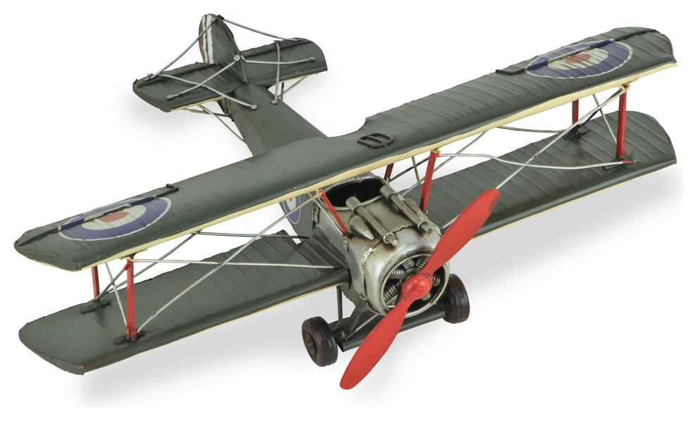 Mini Fighter Plane - Farmhouse - Decorative Objects And Figurines - by ...