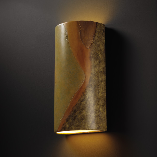 Ambiance Really Big Cylinder, Wall Sconce, Harvest - Contemporary ...