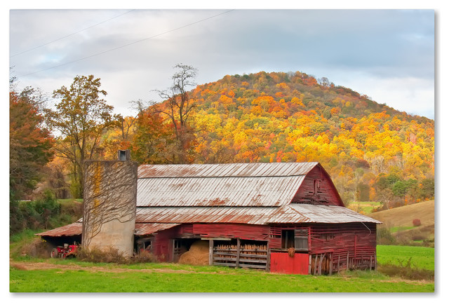 Bob Rouse 'robertson barn' Canvas Art - Farmhouse - Prints And Posters ...