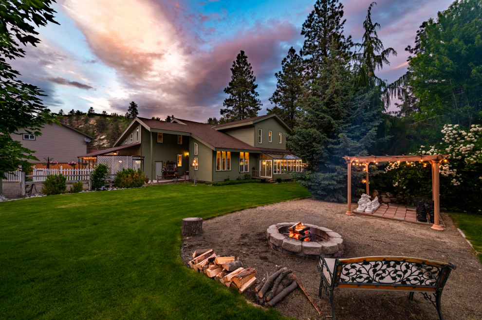 Family Home in Leavenworth - Traditional - Patio - Seattle - by ...
