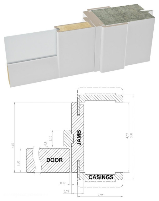 Solid French Door | Lucia 2466 Matte Black| Bathroom, 24" x 80 ...