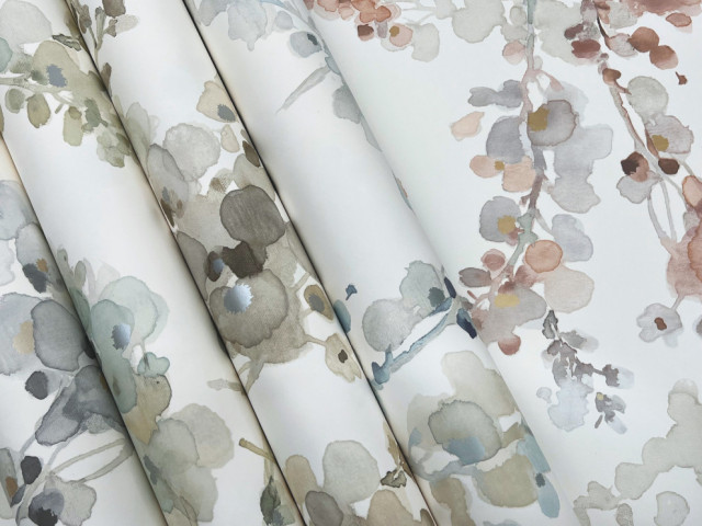 Blossom Fling Wallpaper - Contemporary - Wallpaper - by York ...