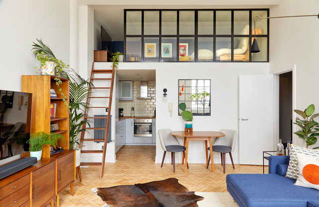 Houzz Tour: An Edwardian Flat with Midcentury Appeal | Houzz UK