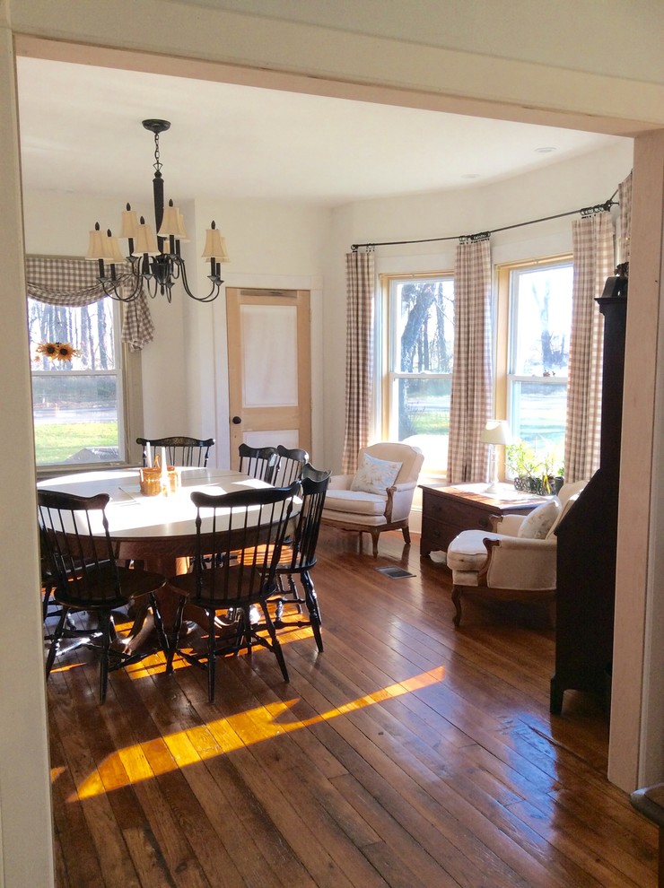Bay window dining room progress