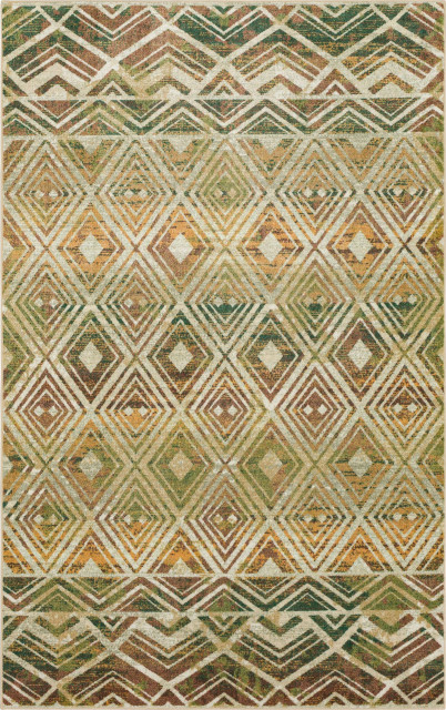 Mohawk Home Cora Multi 5' x 8' Area Rug, 8' x 10' - Scandinavian - Area ...