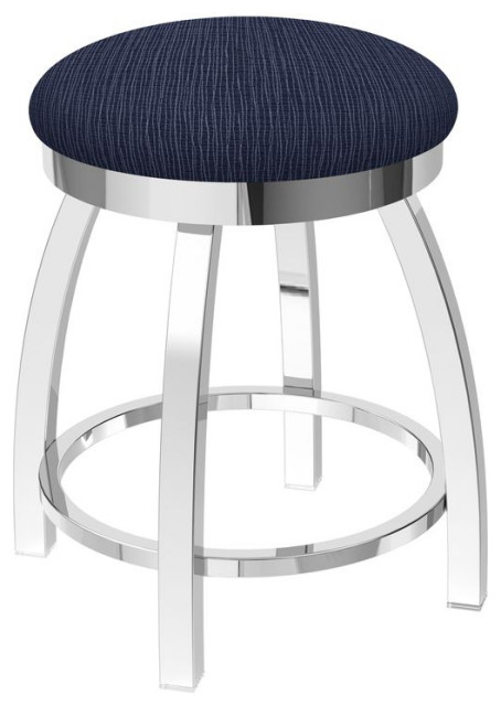 Holland Misha 802 18" Swivel Vanity Stool - Chrome/Graph Anchor ...