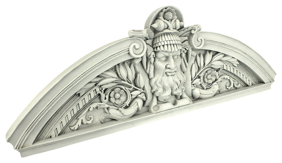 Prometheus Rebel Titan Sculptural Wall Pediments: Set of Two ...