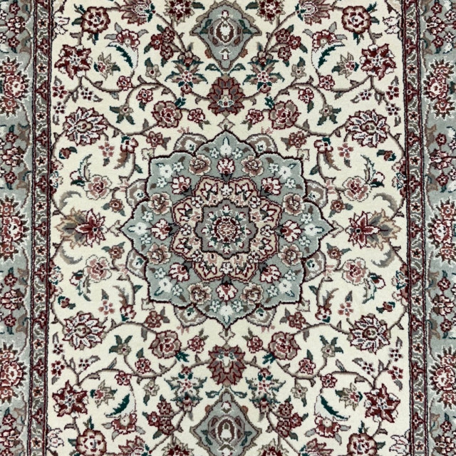 Kaoud Rugs 3x5 rectangle ivory tabriz area rug - Traditional - Area ...