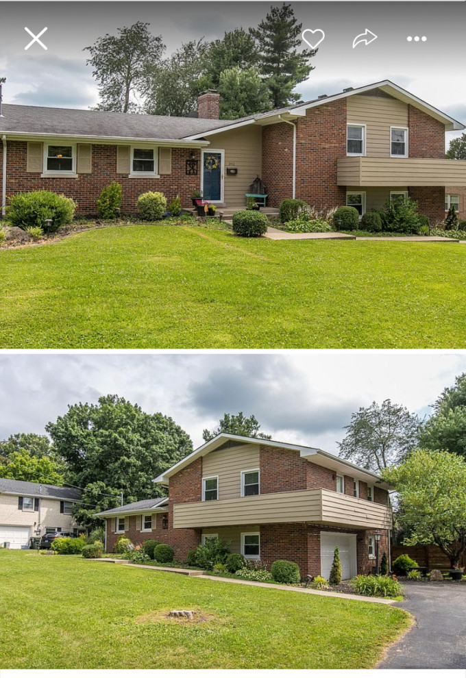 Updating exterior of this 70’s ranch style