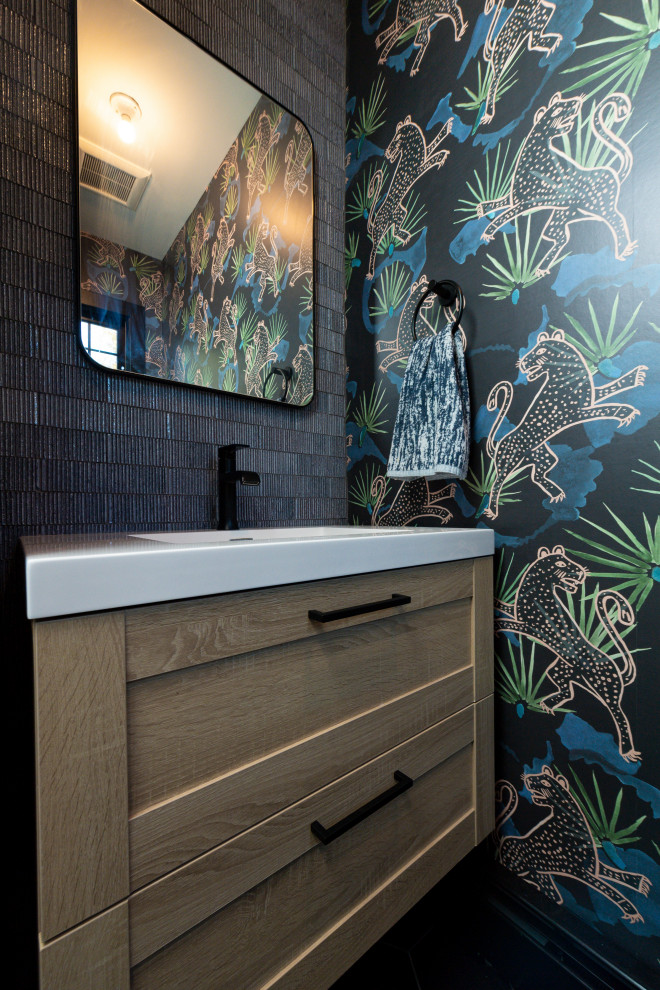 Cedar Kitchen - Transitional - Powder Room - Philadelphia - by Benita ...