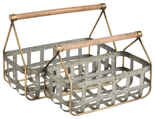 Rayleigh Court - 14 Inch Basket (Set of 2) - Decor - Decorative Baskets ...