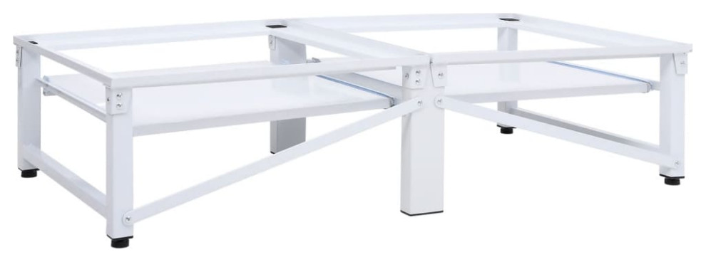 vidaXL Washing Machine Pedestal Washer and Dryer Stand Washing Machine ...