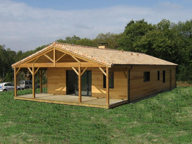 Maisons en bois scandinaves - Nórdico - Nantes - de Projet Bois | Houzz