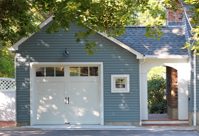 Garage and Breezeway Addition - Traditional - Exterior - New York - by ...