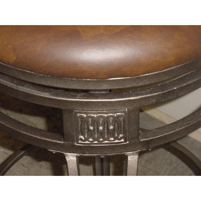 Montello Backless Swivel Counter Height Stool - KD - Traditional - Bar ...
