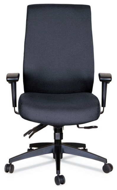 Multifunctional Office Chair, Padded Contoured Seat & Back With ...