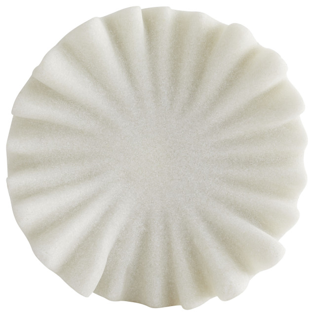 Flora Centerpiece, White Ricestone, 13"W (9234 3JTV3) - Traditional ...