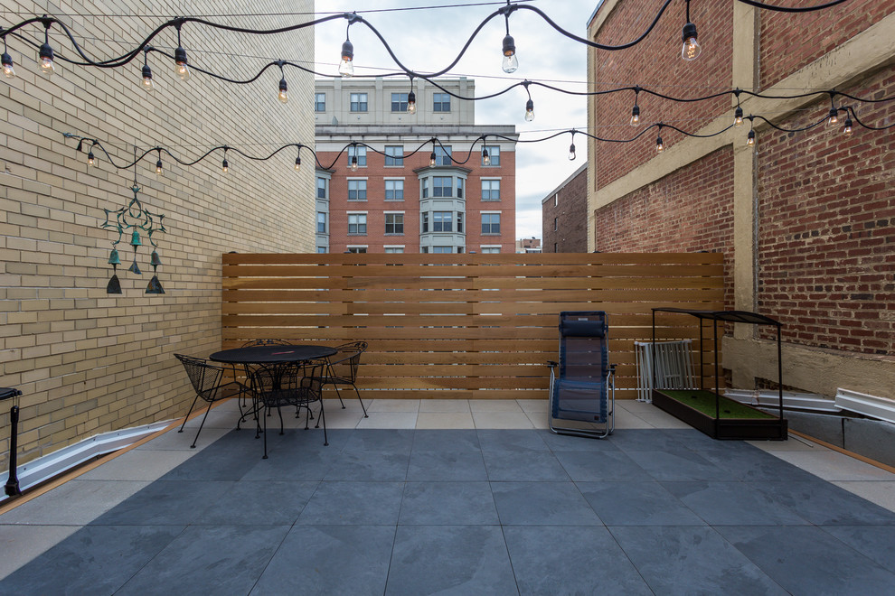 Two Level Condo Renovation with Roof Deck - Modern - Deck - DC Metro ...