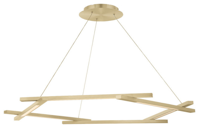Modern Forms Metric 38" LED Chandelier - Modern - Chandeliers - by ...