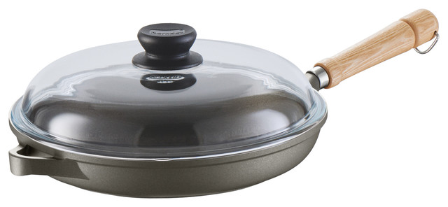 Berndes Tradition 11.5" Frying Pan With Lid - Transitional - Frying ...