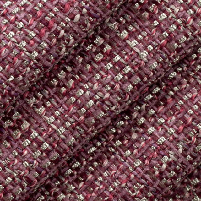 Purple Textured Tweed Upholstery Fabric by the Yard, By The Yard 54 ...